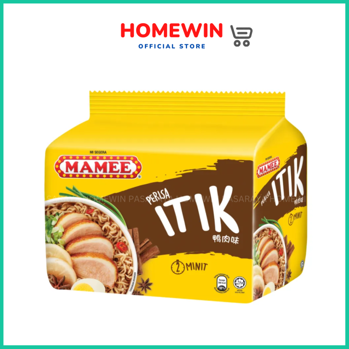 Mamee Instant Noodles Itik (81g x 5+1 Packs) | Lazada