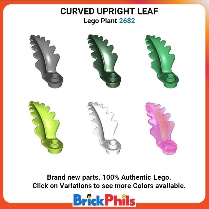 Lego Plant 2682 Curved Upright Leaf | Lazada PH