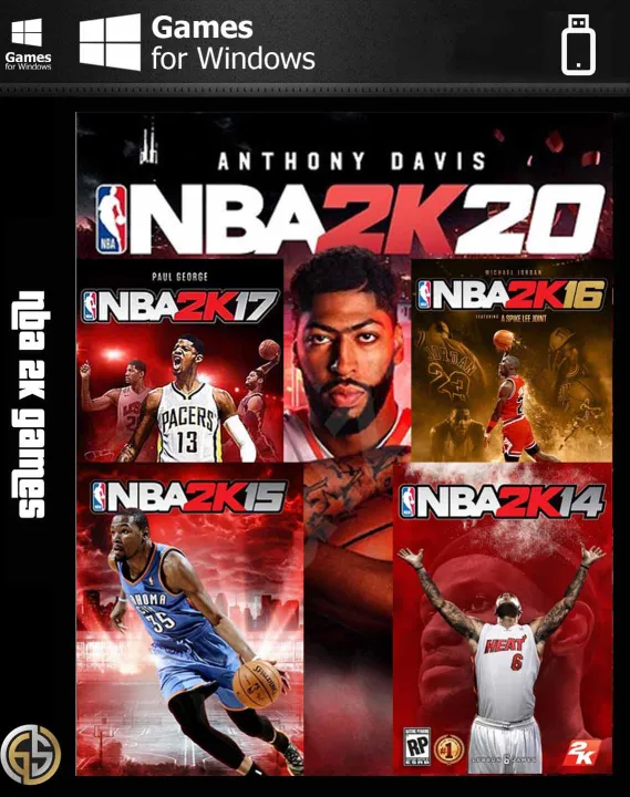 NBA 2K Series - 2K14 to 2K21 PC Game Offline Compatible with Windows ...