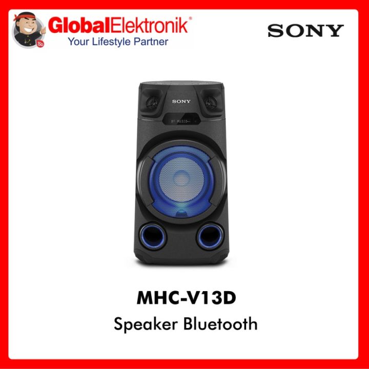 SONY MINI HIFI MHC-V 13 D SPEAKER SISTEM AUDIO SONY BLUETOOTH MHC V 13 ...