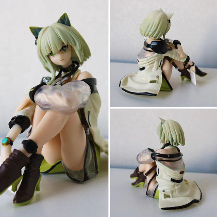 Microgood ตำแหน่งการนั่งหุ่นผู้หญิงเซ็กซี่แพทย์อะนิเมะ,เครื่องประดับโมเดลตัวจิ๋วสำหรับสะสมขนาด9 ...