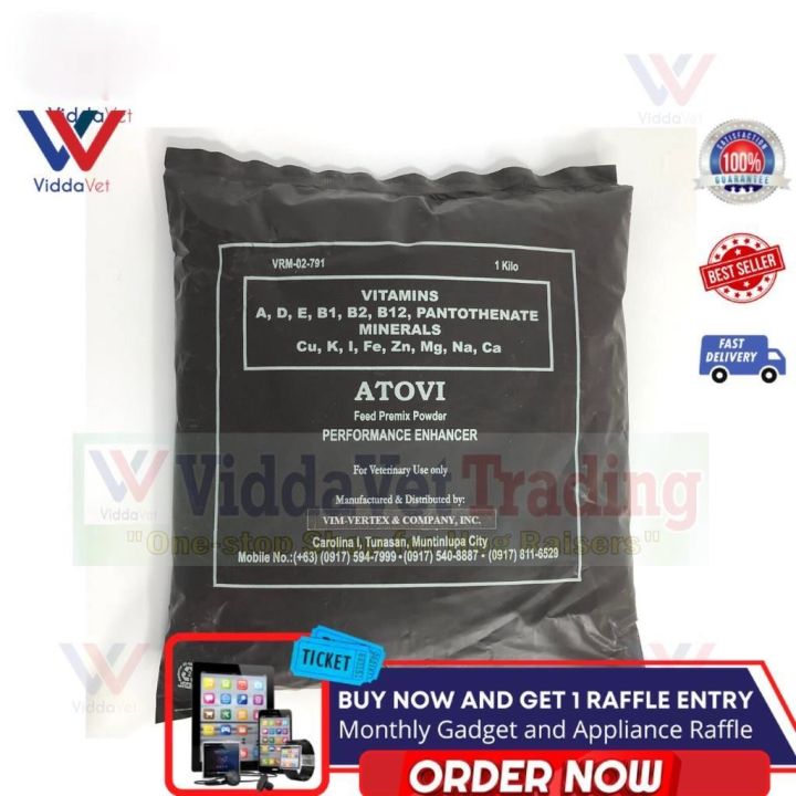 ATOVI 1Kilo Authentic Atovi performance enhancer, feed premix powder ...