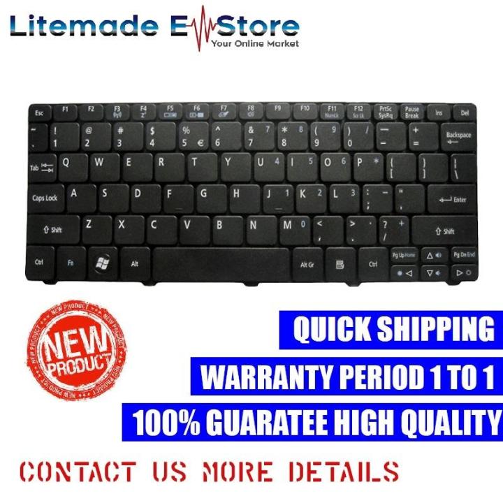 Acer Aspire One D270-1395 Keyboard ( Black ) | Lazada