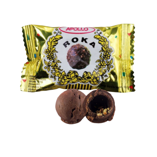 ช็อคโกเเลตบอล apollo roka chocolate ball ช็อกบอลทองตัวตึงในตลาด ...