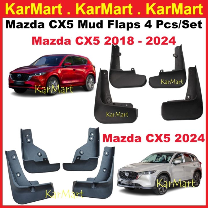 Mazda CX5 2018 2019 2020 2021 2022 2023 2024 Splash Guards Flaps Mud ...