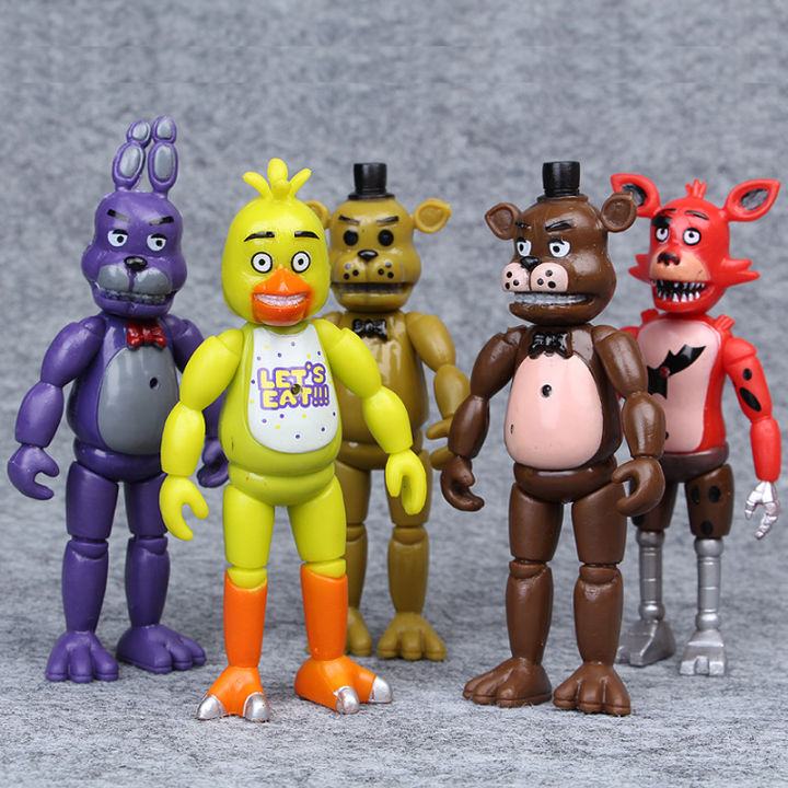 18 Pcs/set 4.5-inch FNAF Five Nights At Freddy's Funtime Foxy Ballora ...