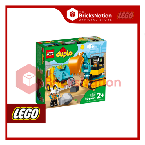 [TheBricksNation] LEGO 10931 DUPLO Truck & Tracked Excavator | Lazada