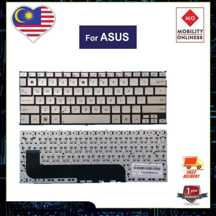 ASUS UX21 UX21A UX21E Silver Laptop Keyboard | Lazada