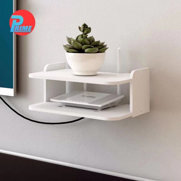 PRIME Green Moon living room TV wall set-top box rack router storage ...