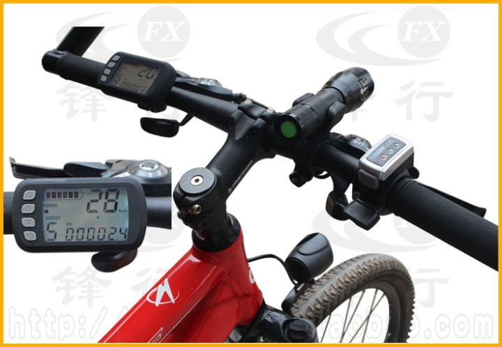 Electric bicycle, mountain bike, scooter, LCD, LCD instrument ...