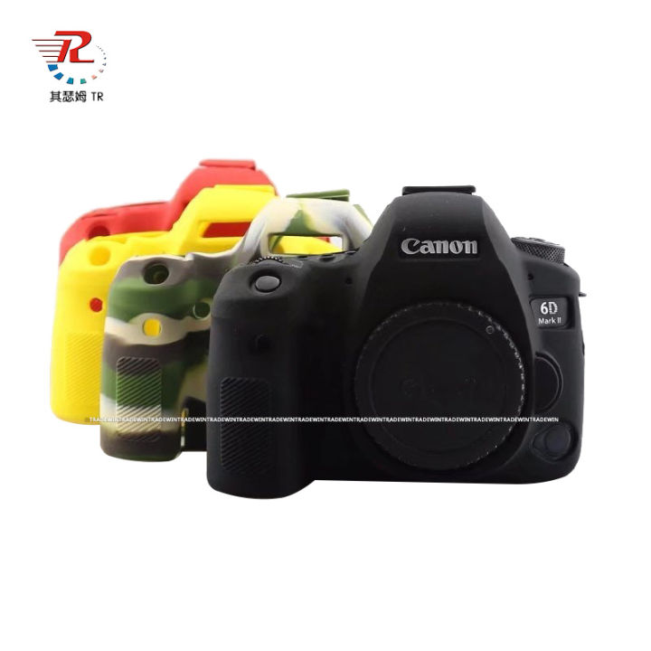 Canon EOS 6D2 6DII 6D Mark II เคสยางซิลิโคนนิ่มสำหรับ Canon EOS 6D2 ...