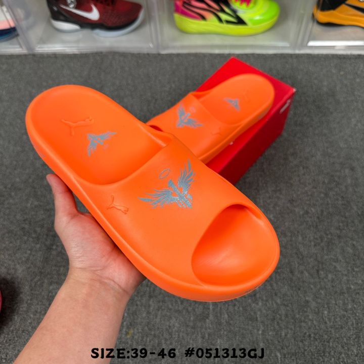 Puma MB.02 Dream Nitro Slide รองเท้าแตะกีฬา ใหม่ รองเท้าแตะ Puma สากล ...