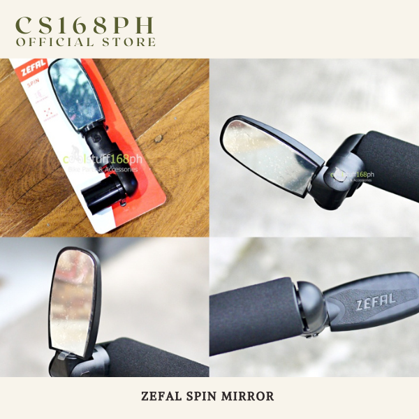 CS168ph Zefal 4740 Spin Bar End Mirror for Bicycle | Lazada PH