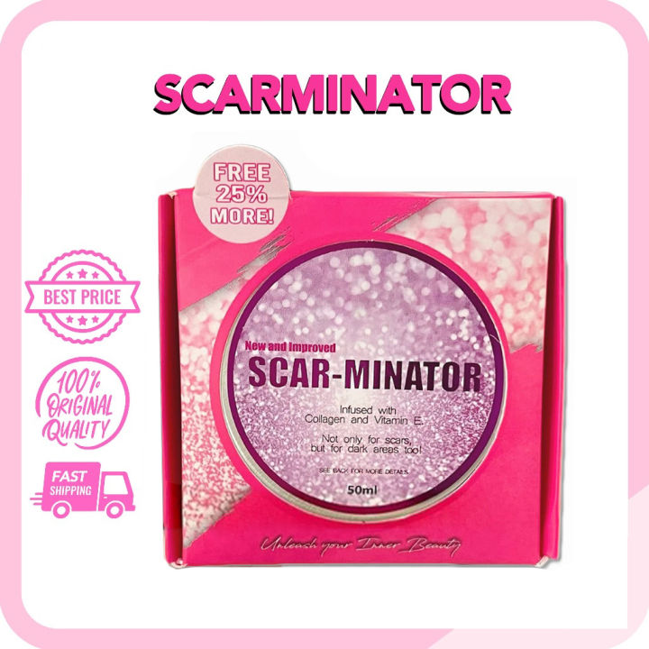Scarminator Cream Original For Scar Peklat Stretch Mark Remover 50ml