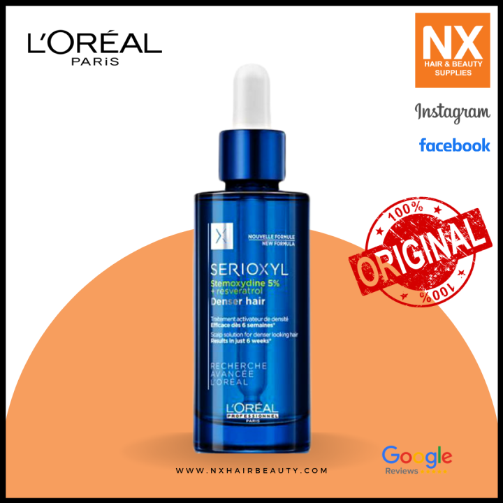 Loreal Serioxyl Denser Hair 90ml (Stemoxydine 5% (HAIR CARE SERUM) | Lazada