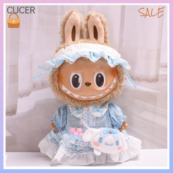 CBT Labubu Time To Chill Filled Labubu Doll Clothes Handmade Mini Doll ...