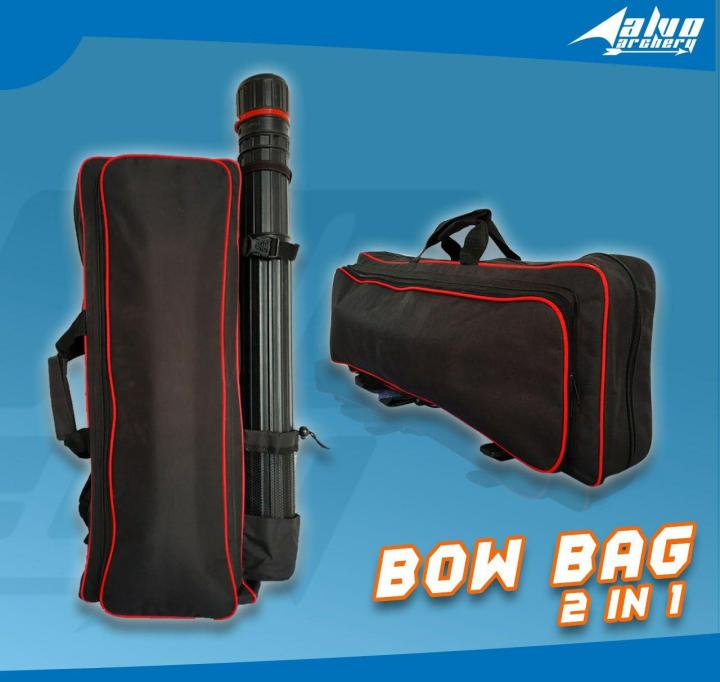 bow bag 2 in 1-tas busur dan tabung anak panah-tabung arrow-tas busur ...