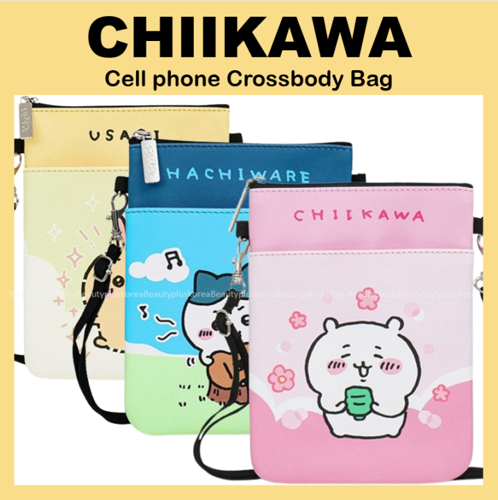 [CHIIKAWA] Hachiware/Chiikawa/Usagi Cell phone Crossbody Bag | Lazada ...
