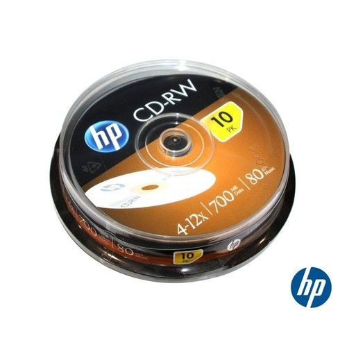 HP CD-RW 700MB Blank CD Rewritable 25 Pieces | Lazada PH