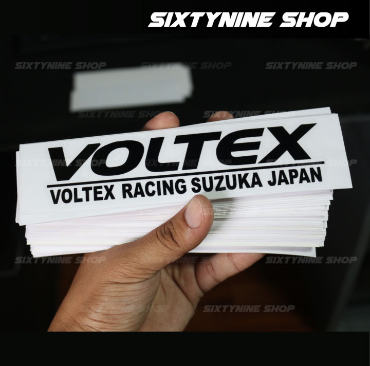 สติกเกอร์ VOLTEX สติกเกอร์VoltexRacing VOLTEX VOLTEX RACING | Lazada.co.th