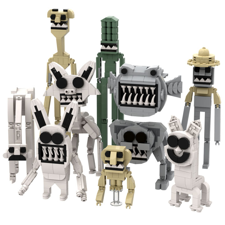 Game Zoonomaly Bricks Model Horror Zoonomaly Building Blocks Toy Anime ...