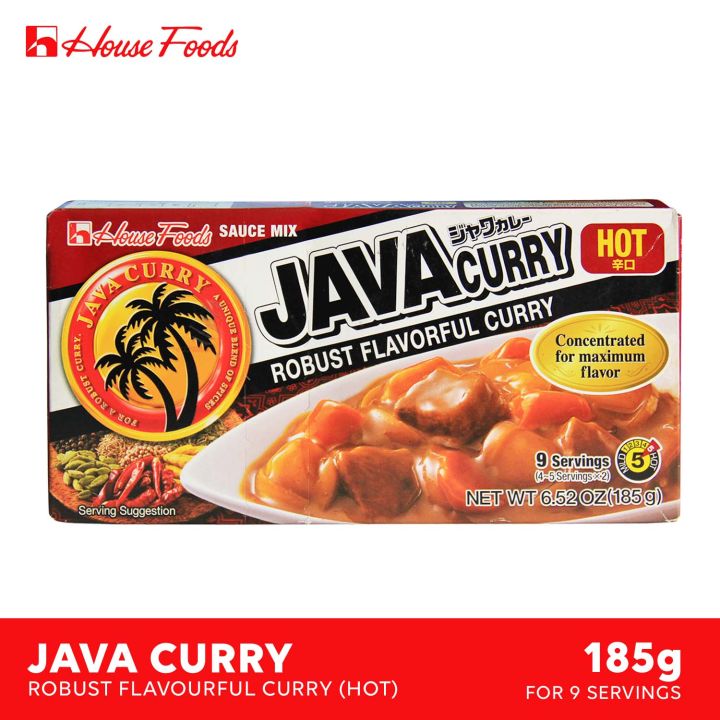 House Foods Java Japanese Curry Hot 185g | Lazada PH