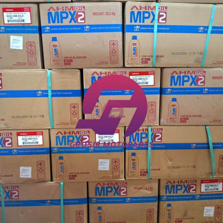 Oli AHM MPX2 MPX 2 Matic 800ML 0.8L x 24 1Dus | Lazada Indonesia