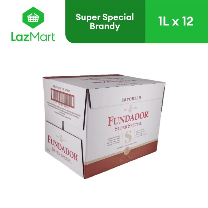 Fundador Super Special 1l x 12 (Case) | Lazada PH