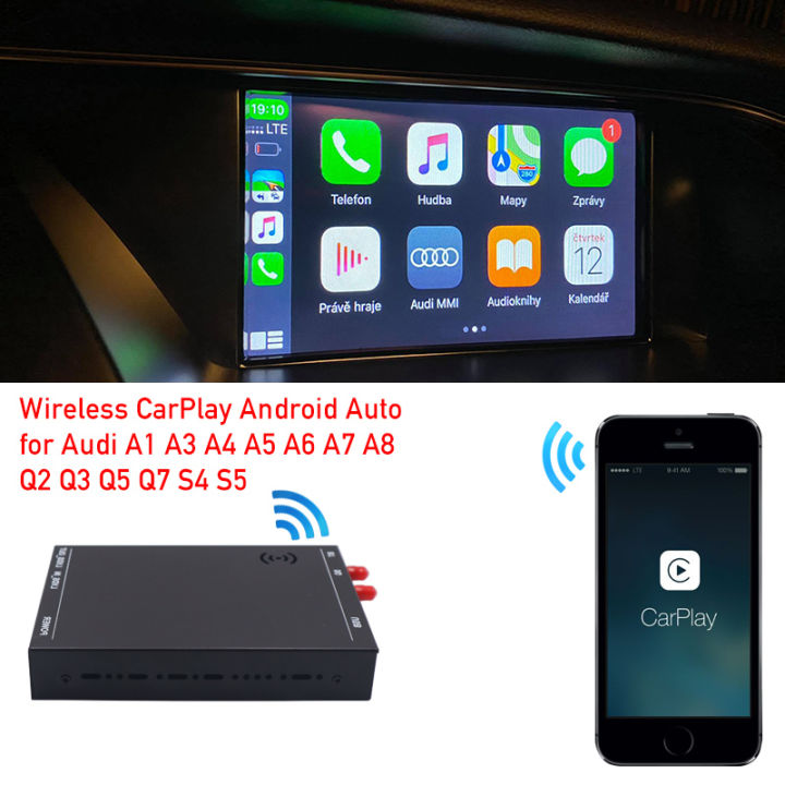 WIFI Wireless Apple CarPlay Activation Box Module for Audi A3 A4 A5 A6 ...