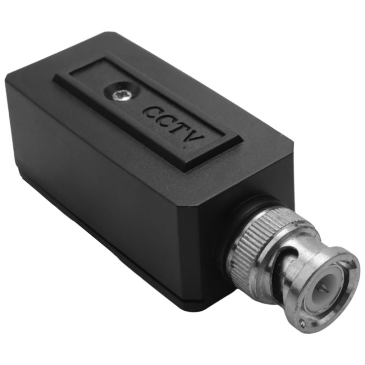 CCTV Camera Coax BNC RJ45 UTP Cat5 Active Video Balun Transceiver Pair ...