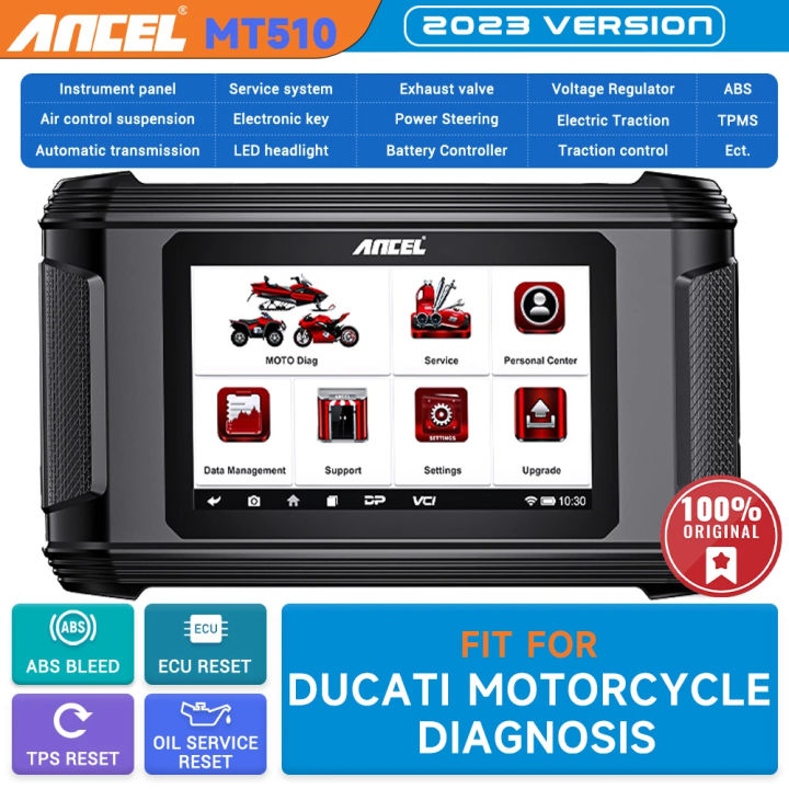 ANCEL MT510 Motorcycle Scanner Full System Diagnosis Motorcycle ...