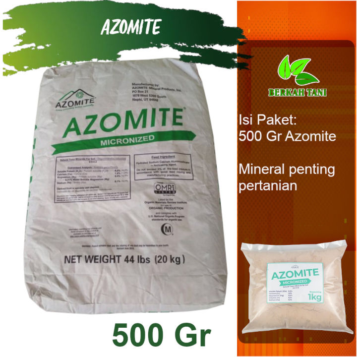 Azomite 500 Gram Mineral Pertumbuhan Tanaman | Lazada Indonesia