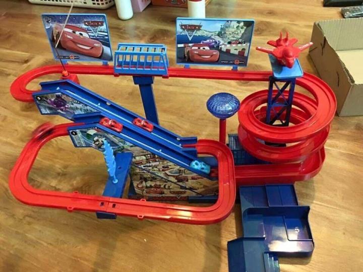 Đồ chơi đường đua Lightning Mcqueen A333-78 dùng pin có âm thanh và ánh ...