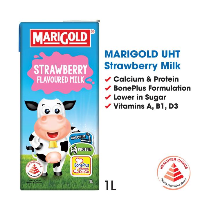 Marigold UHT Strawberry Milk | Lazada Singapore