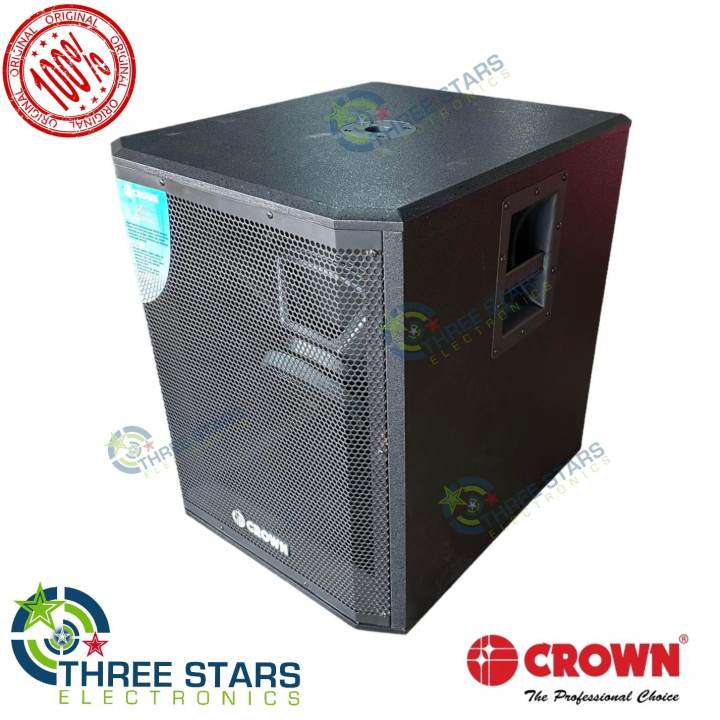 Original Crown BF-15SW 15" 700W Passive Subwoofer | Lazada PH