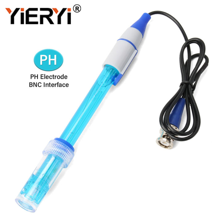 YIERYI PH Electrode BNC Interface PH Controller Meter Refillable ...