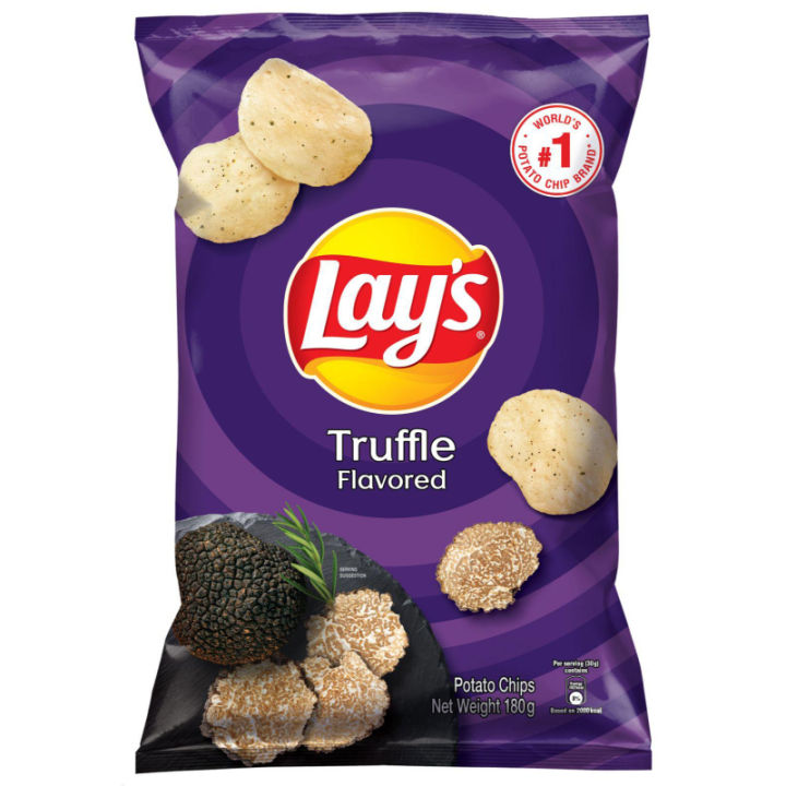 Lay's Potato Chips Truffle Flavored Snacks 180g | Lazada PH