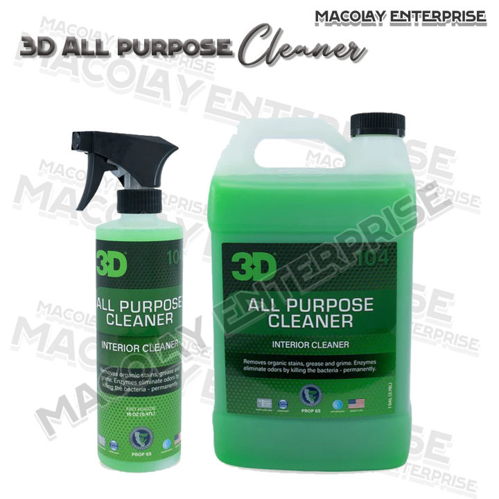 3D 16 Oz or 1 gallon All Purpose Cleaner APC Macolay Enterprise | Lazada PH