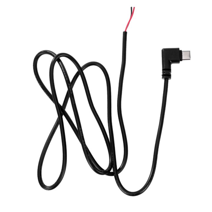 Male Type C to 2 Pin Extension Cord USB C Pigtail 2Pin Power Cable Line ...