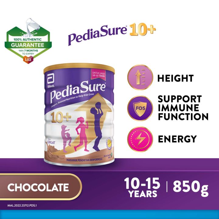 Pediasure 10+ Chocolate 800g (Scientifically designed for 10-15 years ...