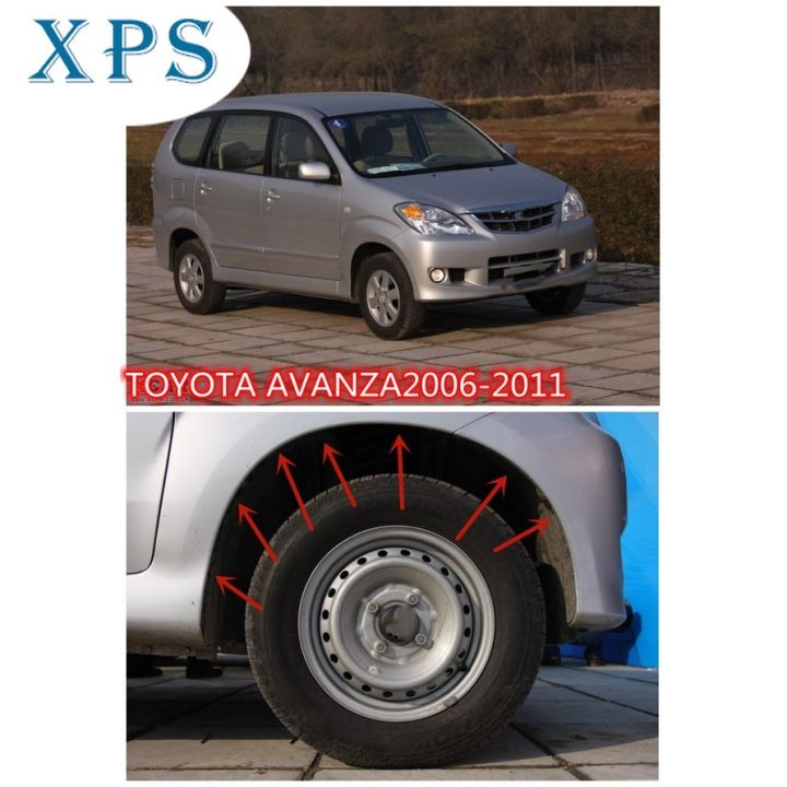 xps Plastic car front fender liner for TOYOTA AVANZA 2004 2005 2006 ...