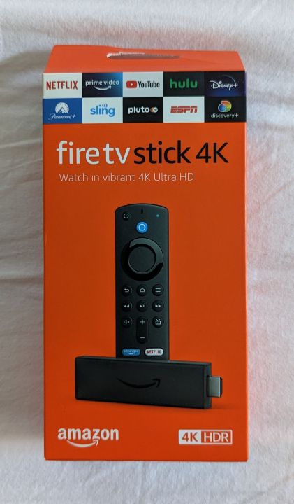 US Version Amazon Fire TV Stick 4k Max Wi-Fi 6 HDR Dolby Atmos / Fire ...