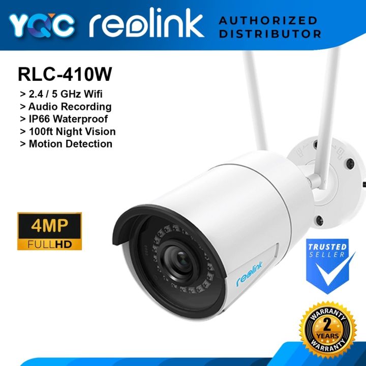 CCTV wireless outdoor Reolink RLC-410W 4MP Dual-Band WiFi Wireless IP66 ...