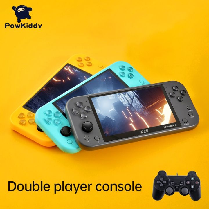 POWKIDDY X20 Retro Handheld Video Game Console Built-in 13000+Classic ...
