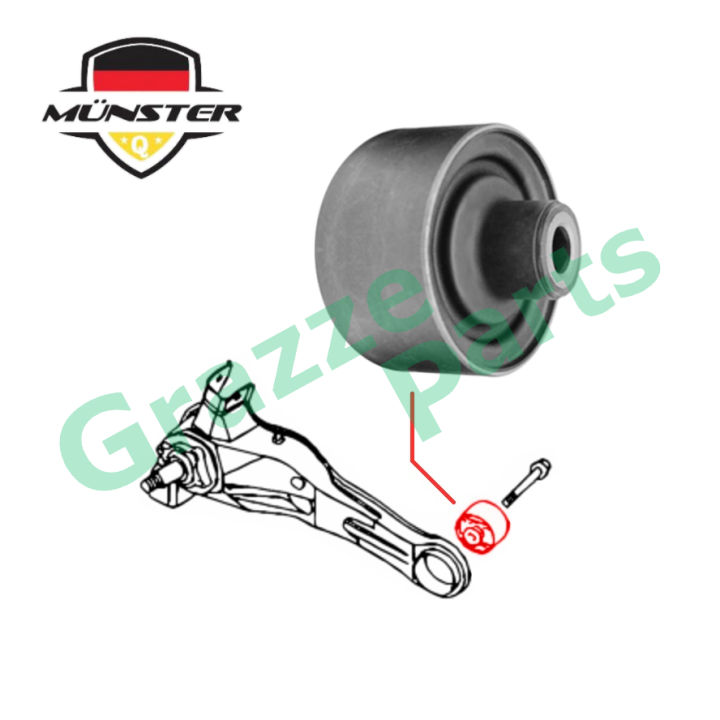 Münster Rear Trailing Arm Bush for Proton Gen 2 Persona Waja Wira ...