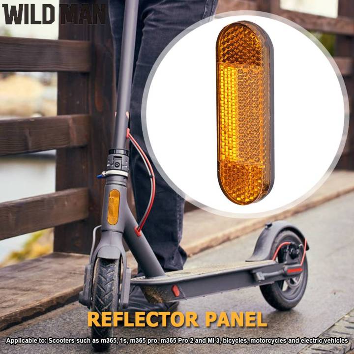 Front Safety Reflective Tube Night Reflector for Electric Scooter Pro 2 ...