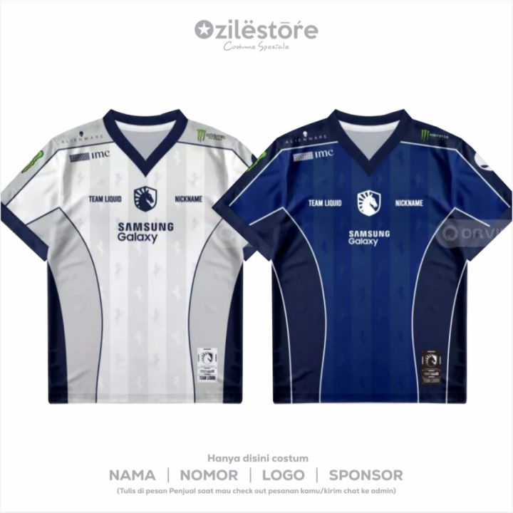 Jersey TEAM LIQUID ID TLID 2026 2027 Terbaru / Kaos TLID MPL S 17 Free ...