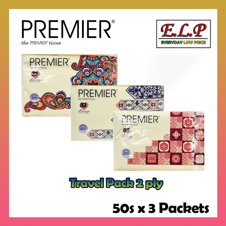Premier Vintage Travel Pack Soft Pack 2 Ply 50sheet Per Pack | Lazada