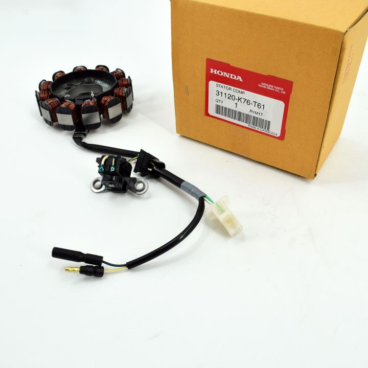 มัดไฟ ขดลวดสเตเตอร์ Super cub ปี2018-2019 (DENSO) แท้ศูนย์ฮอนด้า 31120-K76-T61 | Lazada.co.th