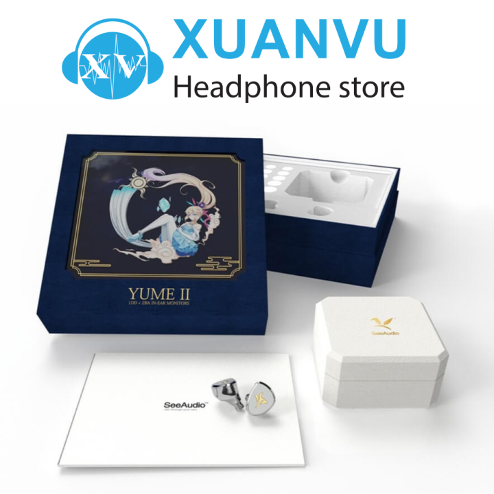 Tai nghe SeeAudio Yume 2 - IEM Trung Cấp, Housing Kim Loại, Cấu Hình ...